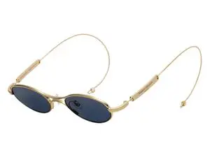 GENTLE MONSTER Maison Margiela Sunglasses - Gold Blue (mm220 A030